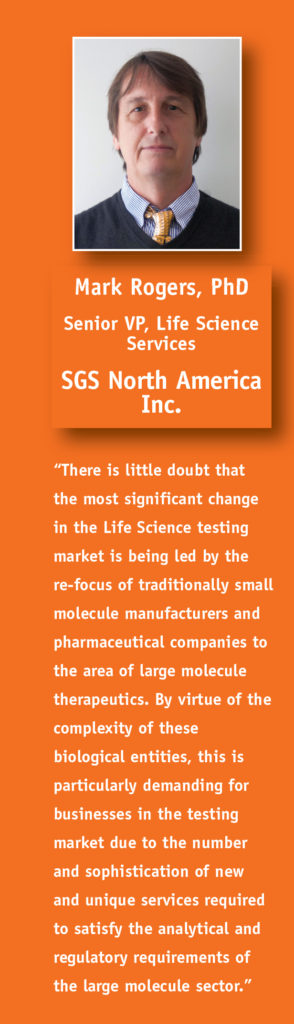 EXECUTIVE INTERVIEW - SGS Life Science Services: Getting Medicines to ...