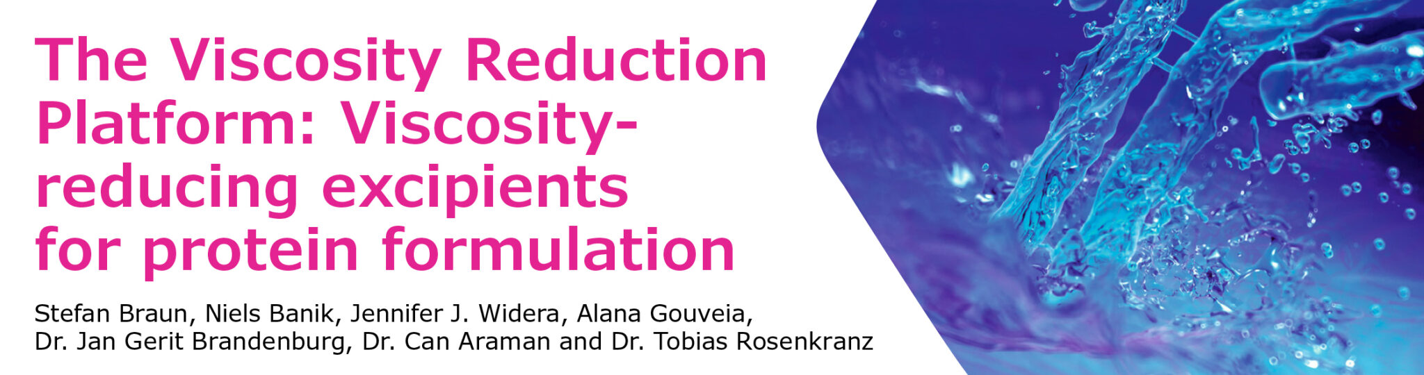 WHITEPAPER - The Viscosity Reduction Platform: Viscosity-Reducing ...