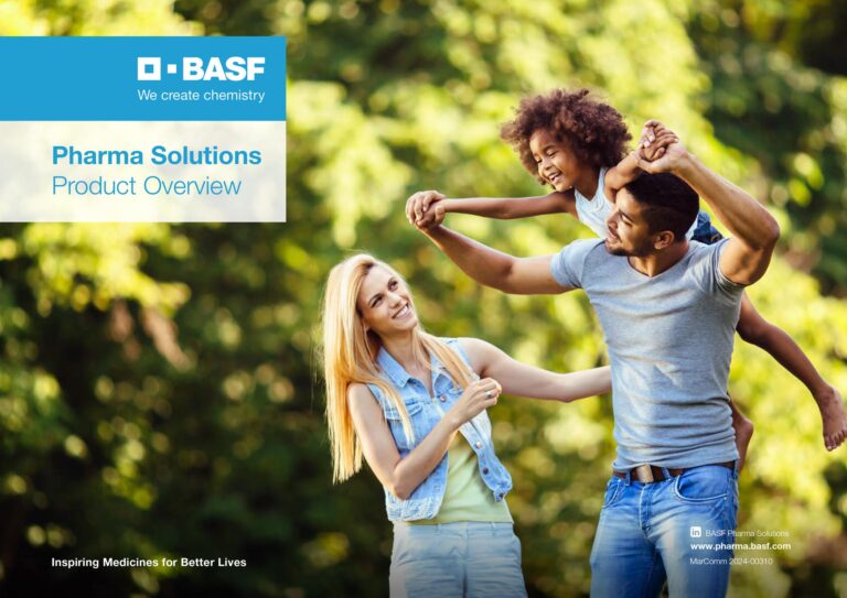 BASF Pharma Solutions - Drug Development and Delivery